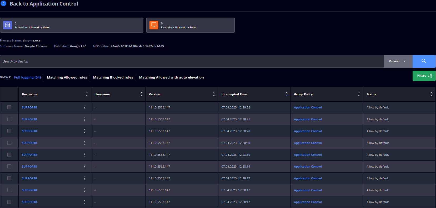 Application Control – Heimdal Assistance and Support