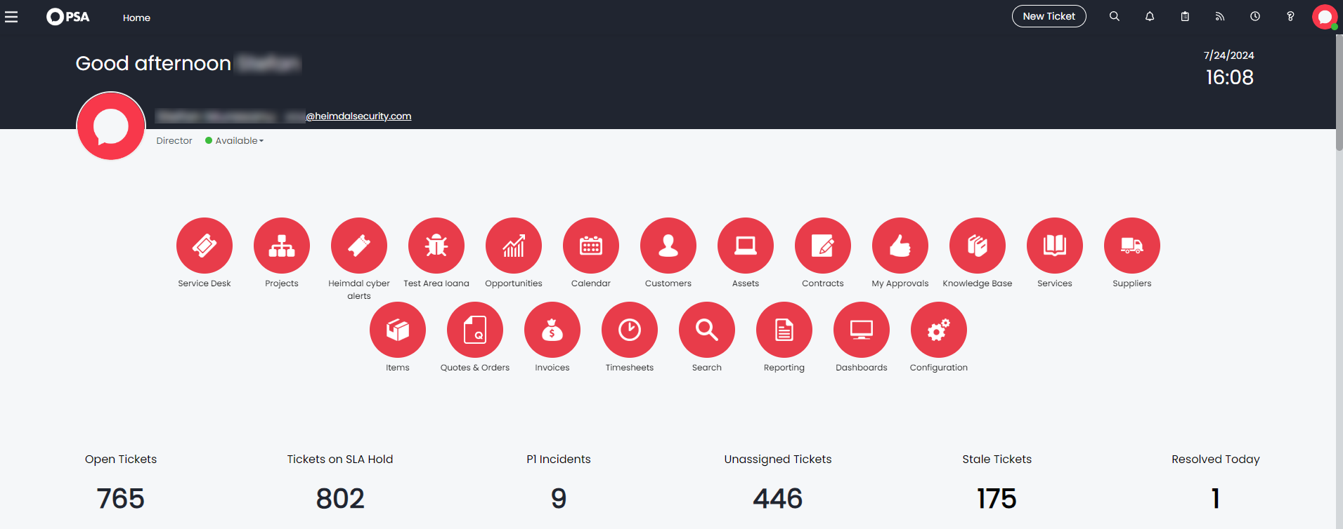 HEIMDAL and HaloPSA – Heimdal Assistance and Support