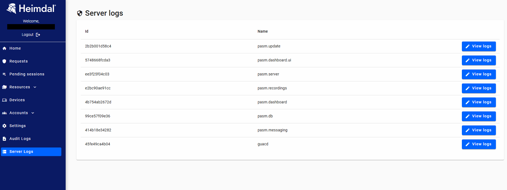 Privileged Account and Session Management (PASM) – Heimdal Assistance and Support