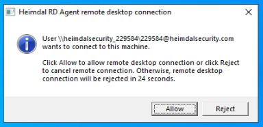 Remote Desktop – Heimdal Assistance and Support