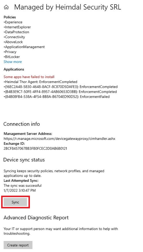 Deploying the HEIMDAL Agent through Microsoft Intune (Windows ...